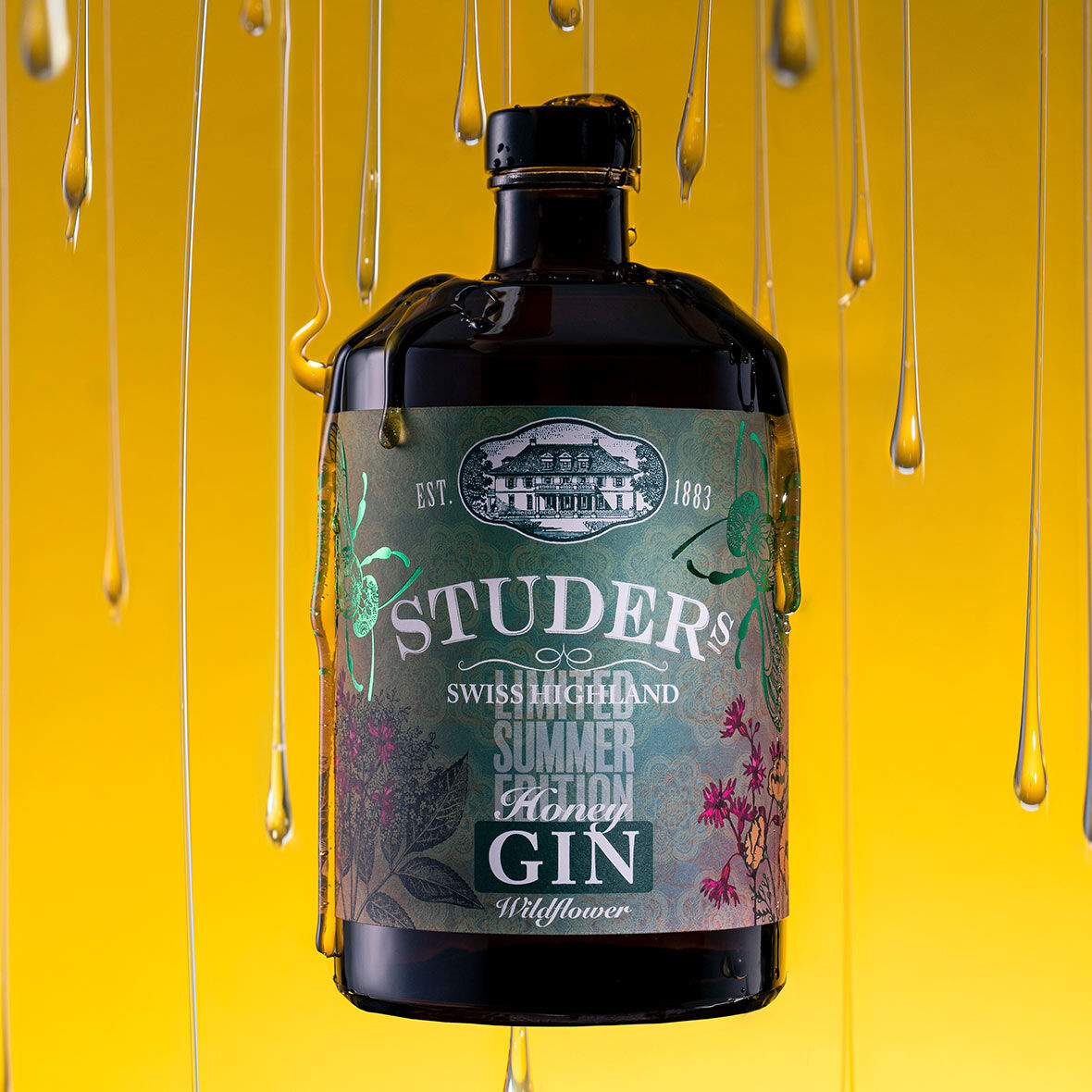 Swiss Highland Honig Gin – 33,3 Vol.-% | Bestswiss